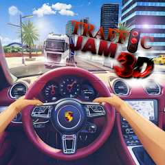 traffic jam 3d chrome - gamesbun game